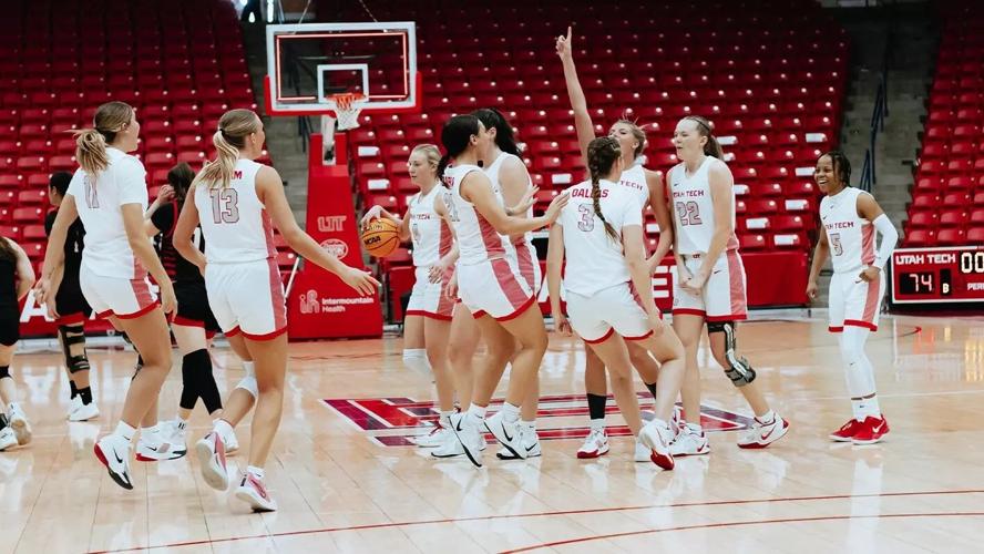 Utah Tech basketball teams 2-0 in play-in games, head to WAC tournament ...