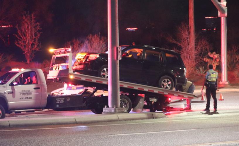 Driver taken to hospital following left-turn collision on Red Hills Parkway | Local News ...