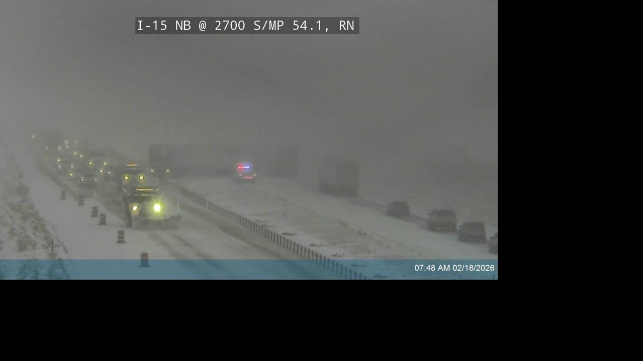 Updated: Multiple crashes reported as snowstorm impacts Southern Utah ...