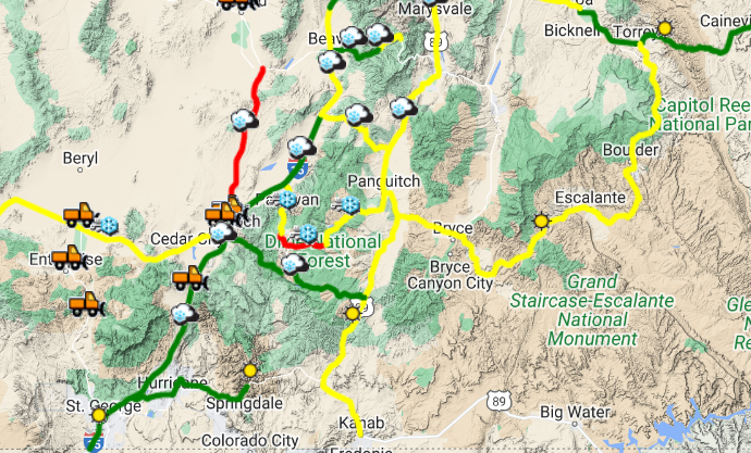 Bundle up! Wind chill, winter weather warnings cover 3 Southern Utah ...