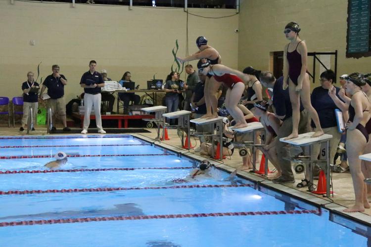 High school swimming: Host team Cedar, rival Crimson Cliffs make strong ...
