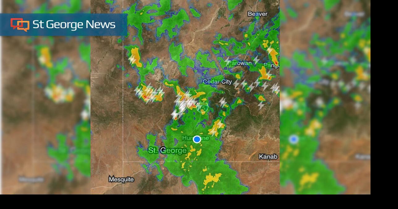 Flash flood warning issued as storm system moves through Southern Utah ...