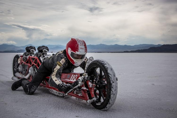 Bonneville Salt Flats motorcycle racers roar into St. George ‘Out of ...