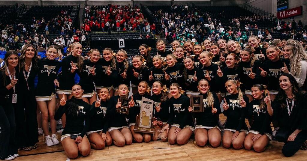 Desert Hills wins 4A all-girl cheerleading state title, Crimson Cliffs ...
