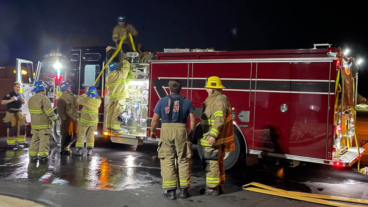 Several agencies respond to Christmas Eve structure fire in Ivins ...