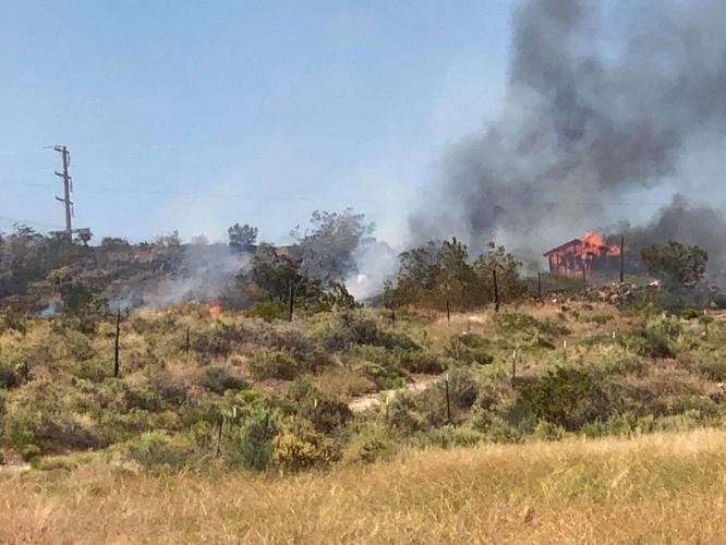 Toquerville fire closes SR-17, homes evacuated; multiple structures ...