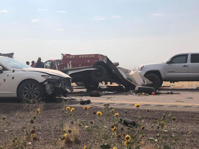 UPDATED: Dust storm causes massive pile-up on I-15 in Southern Utah; 8 ...