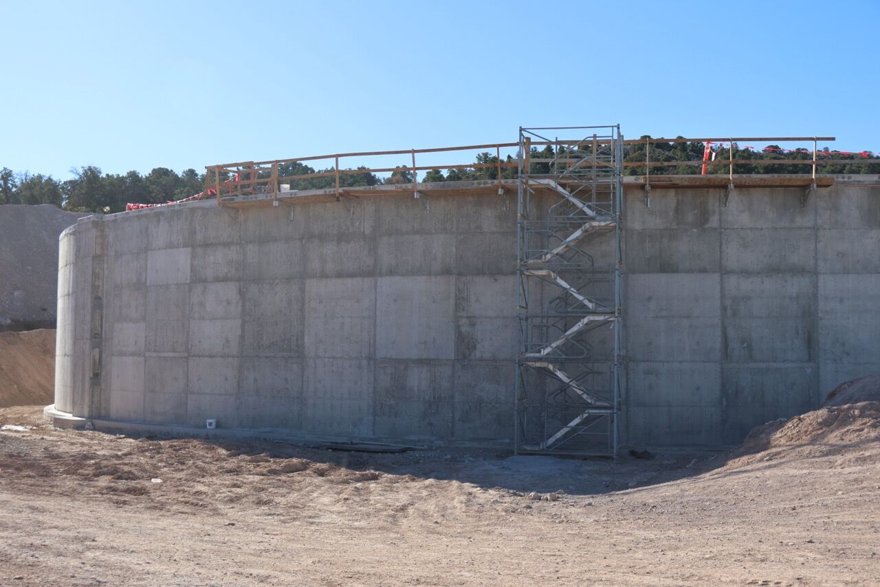 Music fills new 4M gallon water tank west of Cedar City as officials ...