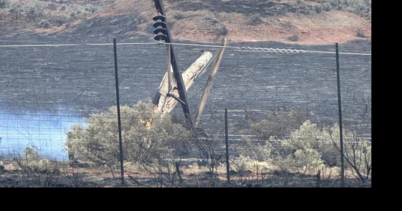 100-acre brush fire along Highway 89 in Kane County triggers power ...