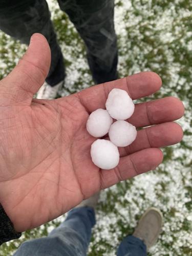 Severe thunderstorm pelts Iron County with hail and rain | Local News ...