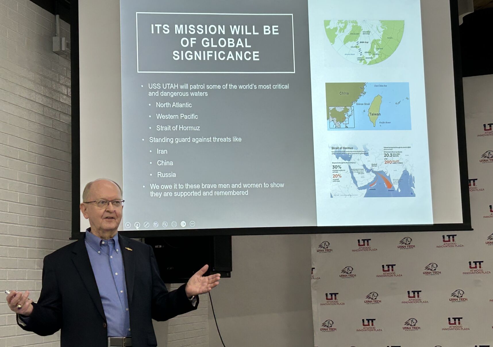 ‘Steely eyed killer of the deep’: USS Utah submarine to be christened ...