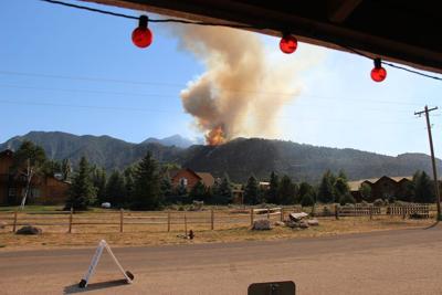 Pine Valley Saddle Fire rages on, advances toward fuel breaks | Local ...