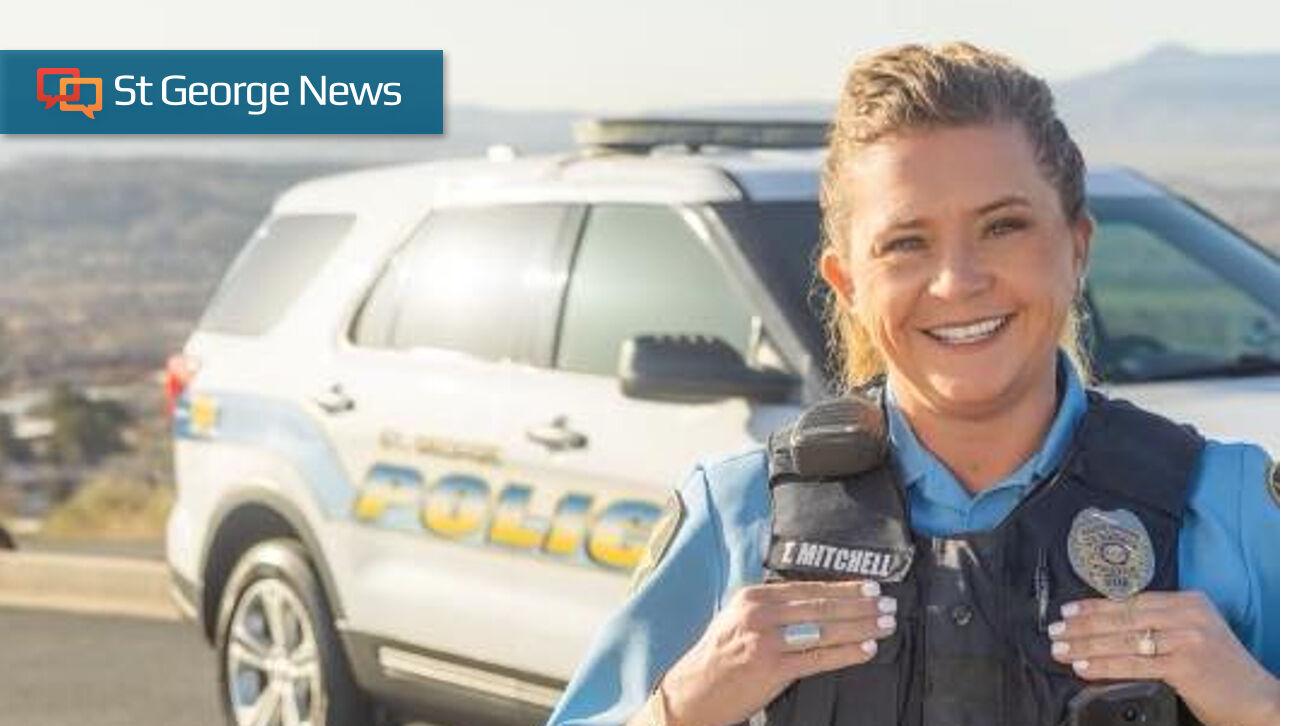 ‘I love being a police officer’: St. George officer captures statewide award | Local News ...