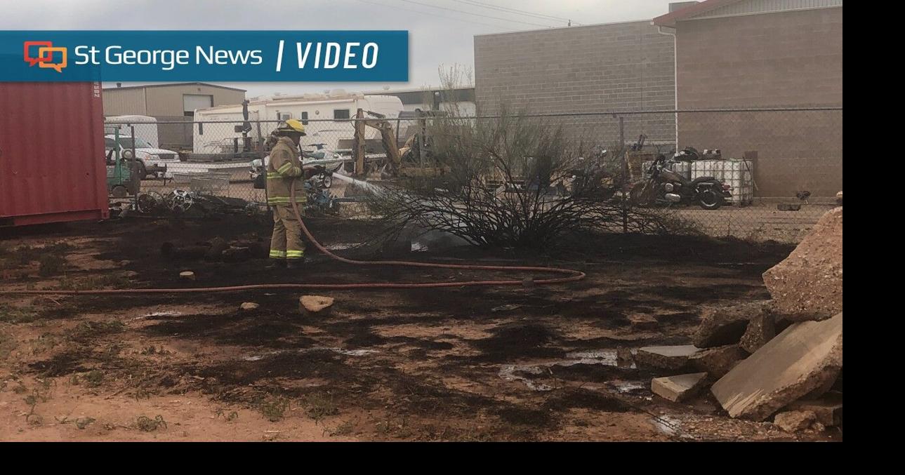 Power pole sparks cause fire near Washington City ‘Ninja Warrior ...