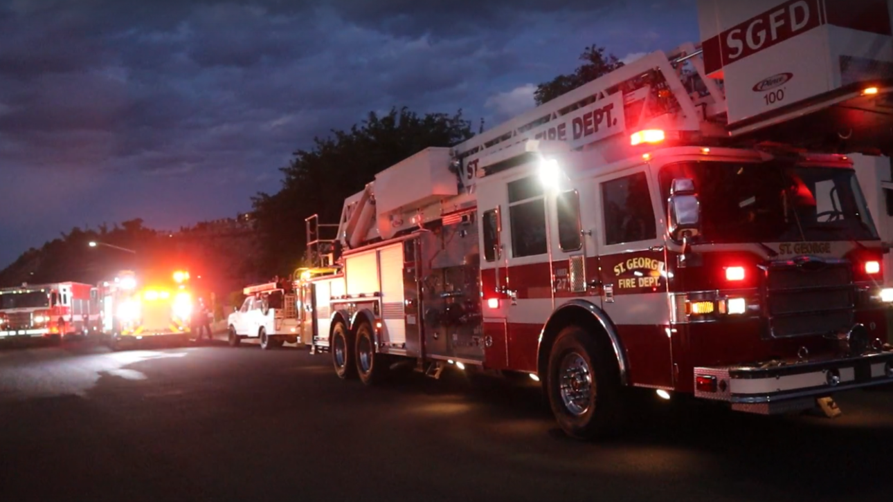 Family displaced after fire tears through St. George home | Flood And ...