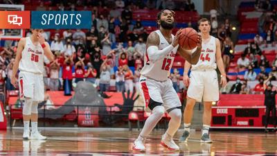 Dixie State men’s basketball secures first home WAC win in squeaker ...
