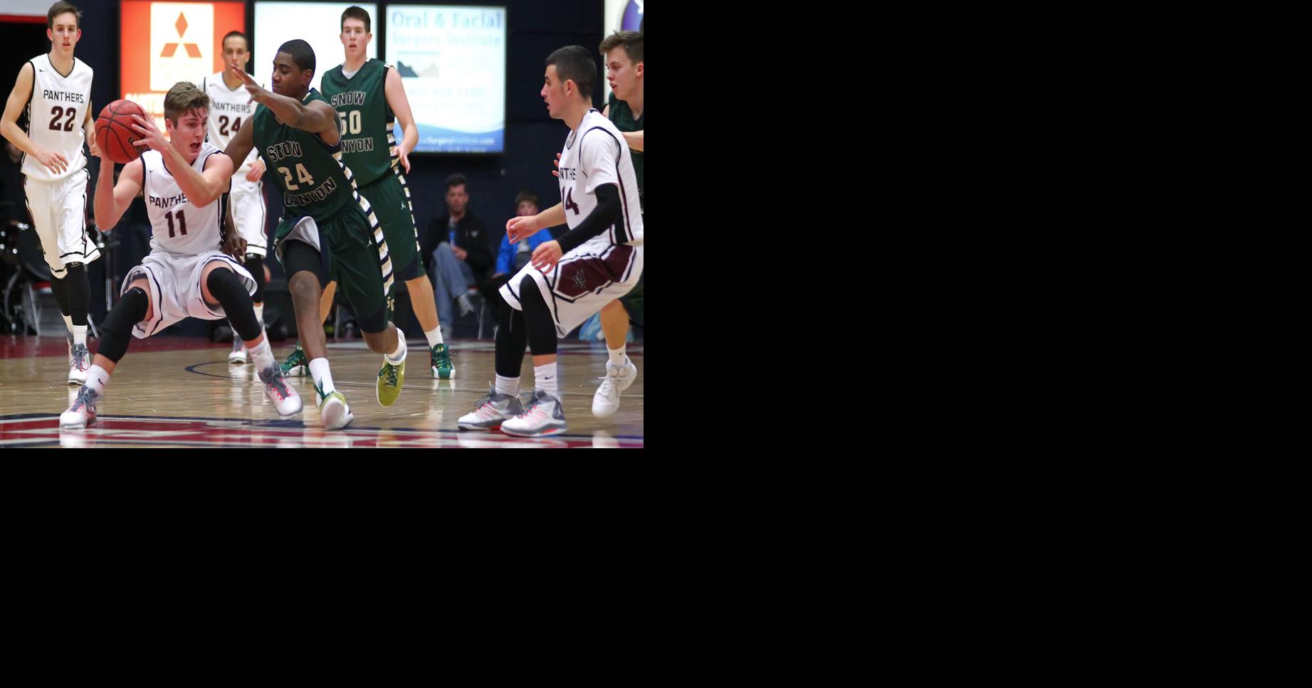Defensive scrum at Burns Arena as Pine View edges Snow Canyon | Pine ...