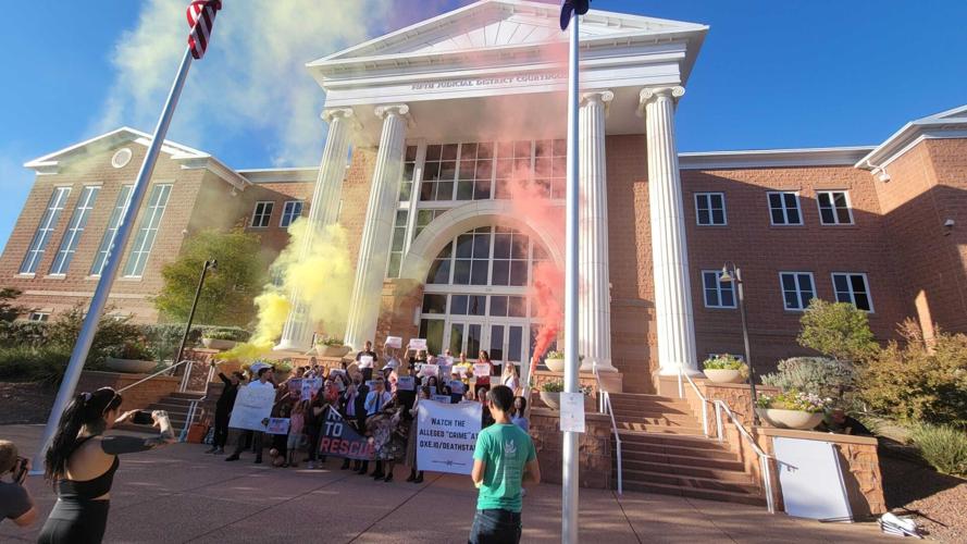 Piglet trial defendants return to Milford farm, suing Beaver County as ...