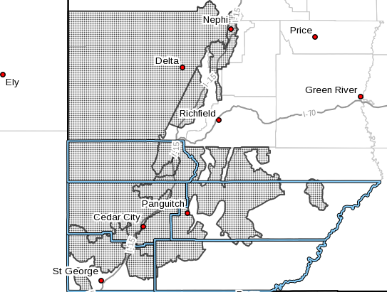 Afternoon storm causes flooding in parts of Iron County; flash flood ...