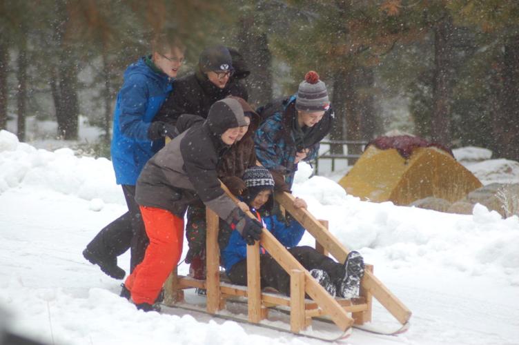 Boy Scouts sleep in snow caves, learn preparedness at ‘Winter Klondike ...