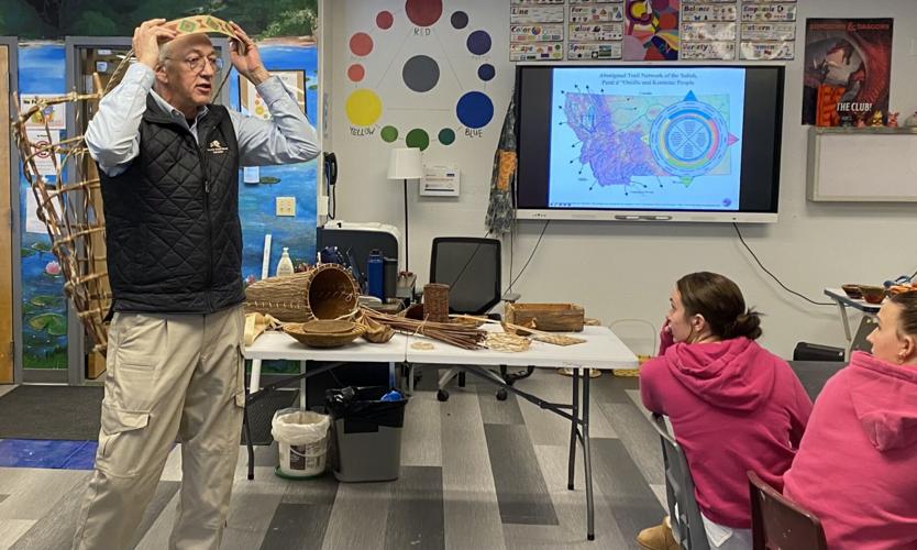 Master artist shares Indigenous basketry traditions with Columbus High ...