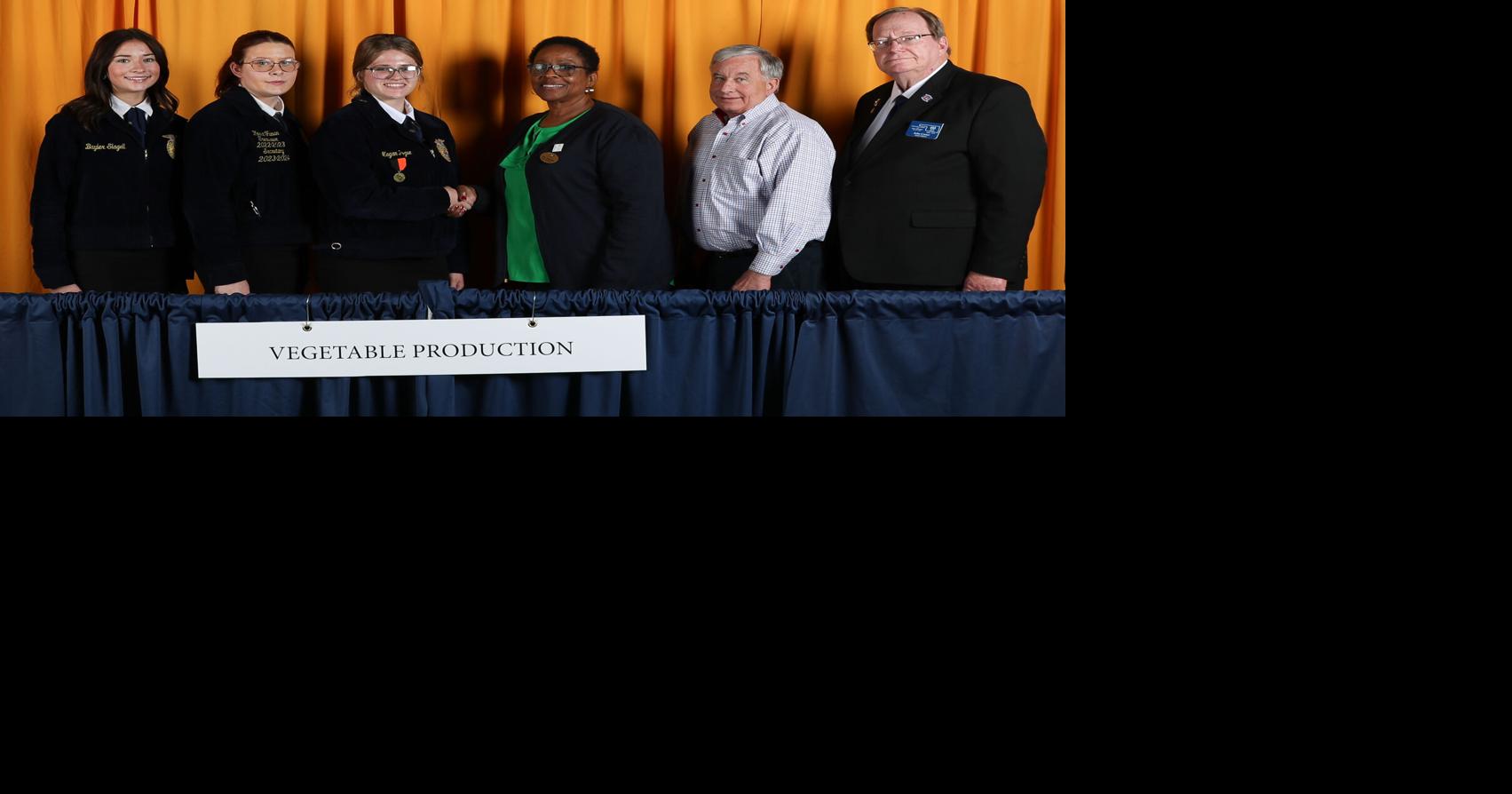 Slagell earns Vegetable Production State FFA Proficiency Award ...