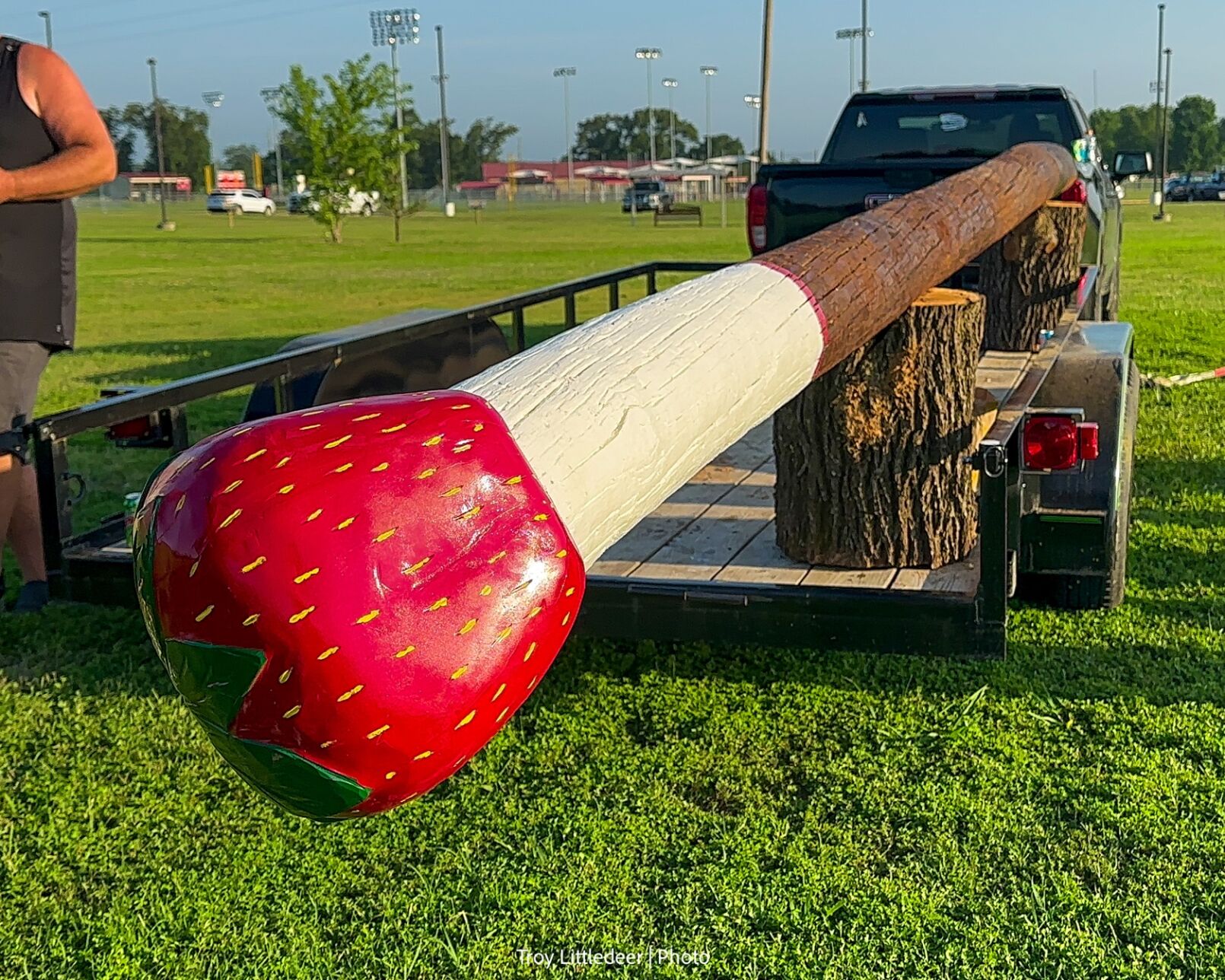 Cherokee Stickball installed at Edna M. Carson Community Park ...