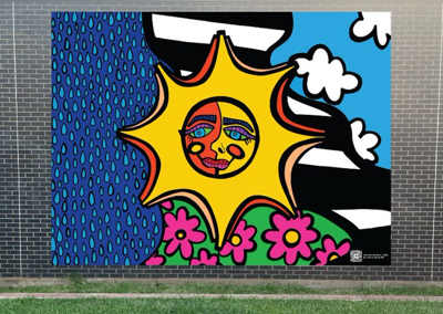 Mural Project to bring awareness to mental health, addiction recovery ...