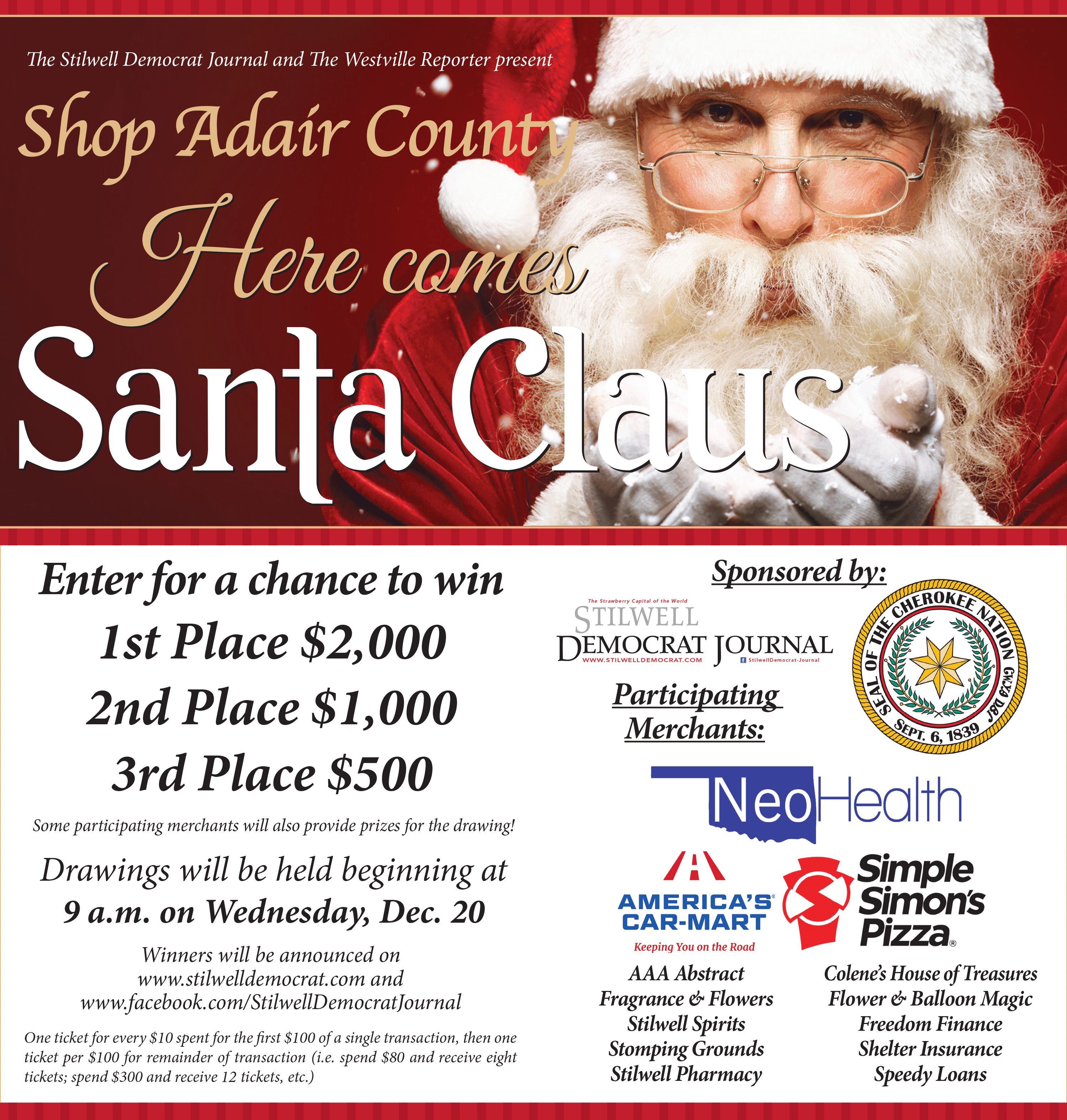 Residents can win with Shop Adair County | Community | stilwelldemocrat.com