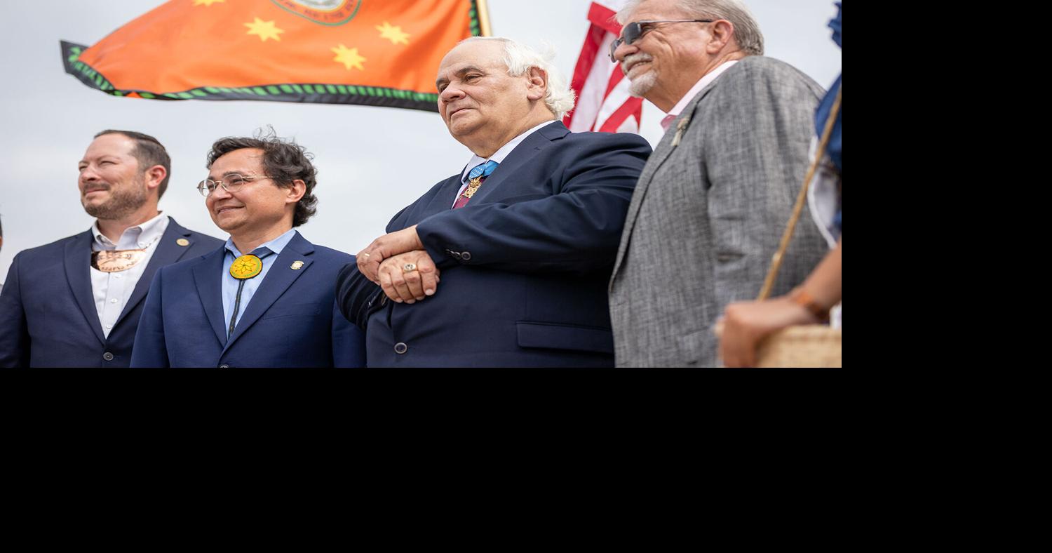 Cherokee Nation unveils monument to recognize Medal of Honor recipient ...