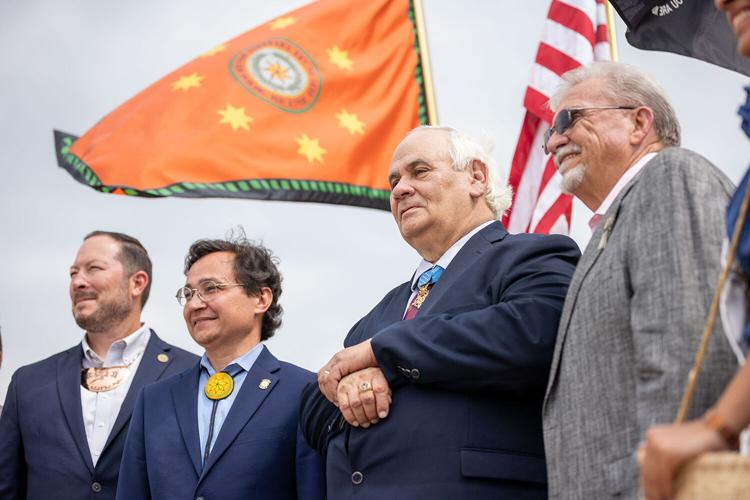 Cherokee Nation unveils monument to recognize Medal of Honor recipient ...