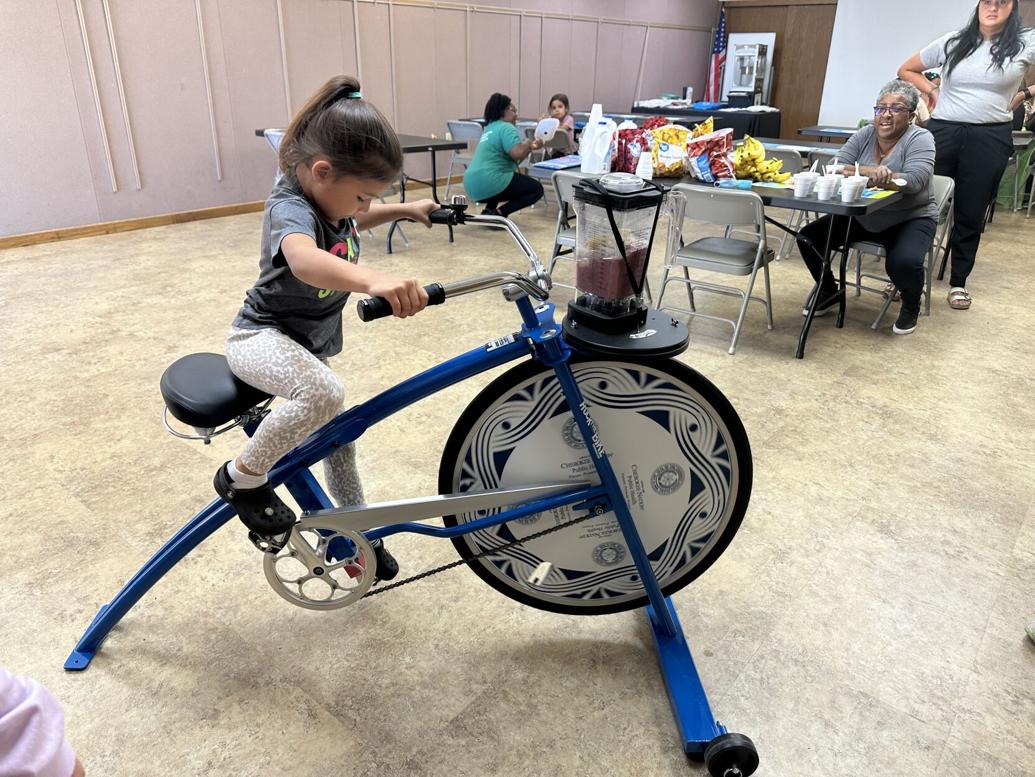 PEDAL PUSHING: Smoothie bike teaches nutrition in Stilwell | Community ...