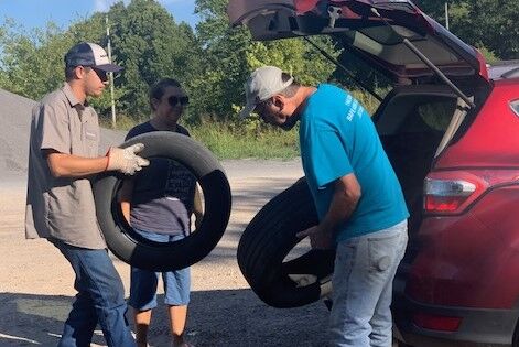 Almost 2K tires collected at recycling event | Community ...