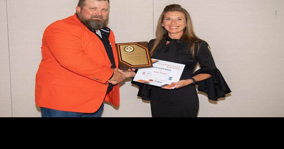 Adair County OSU Extension Educator Jennifer Patterson honored with ...