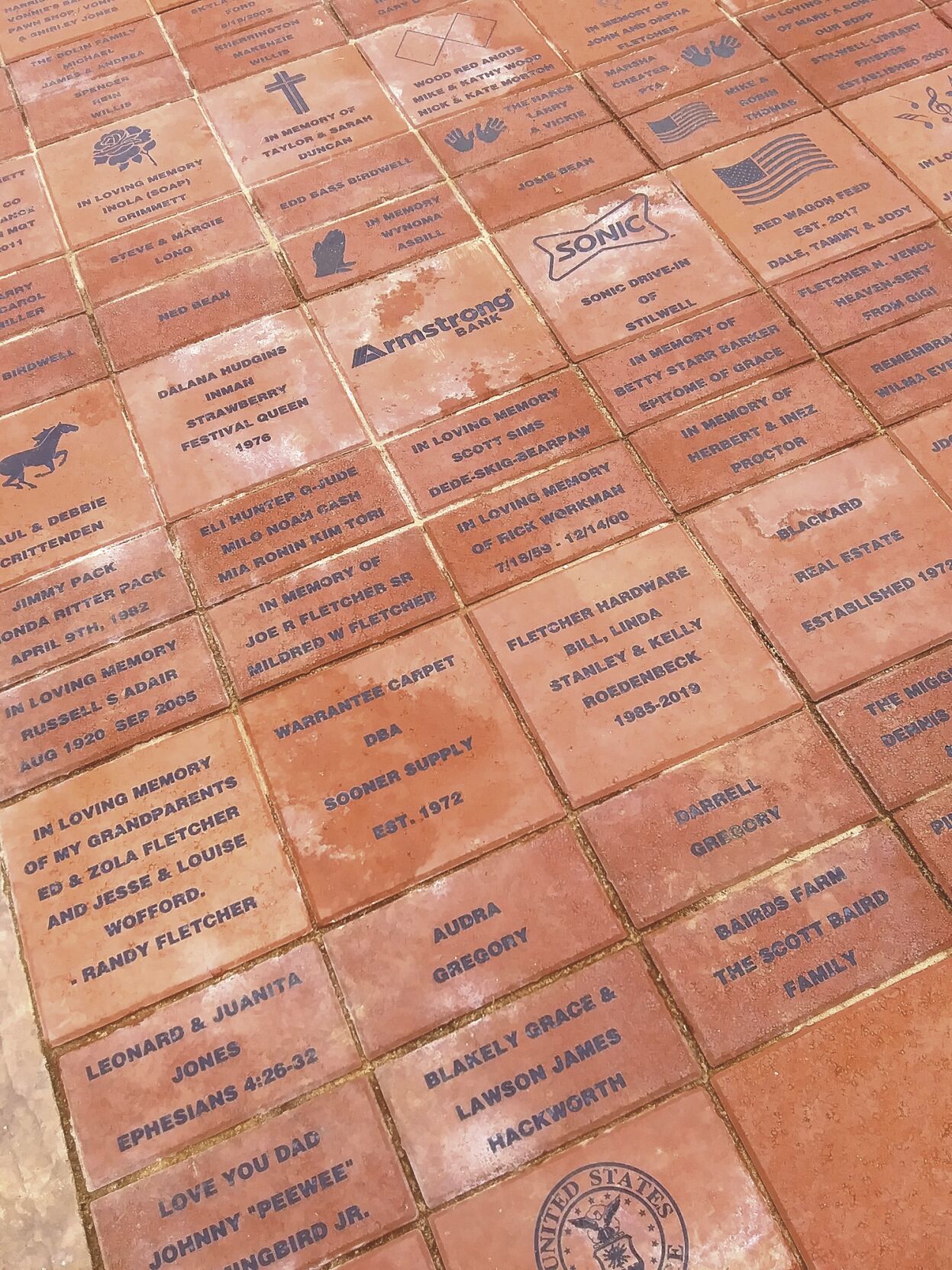 Last chance to buy bricks at Fletcher Park | News | stilwelldemocrat.com
