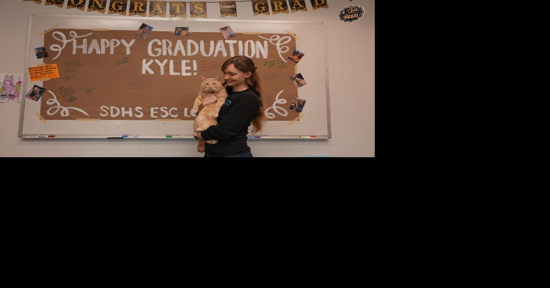 Cat attacked by coyote celebrates surviving with a party | National ...