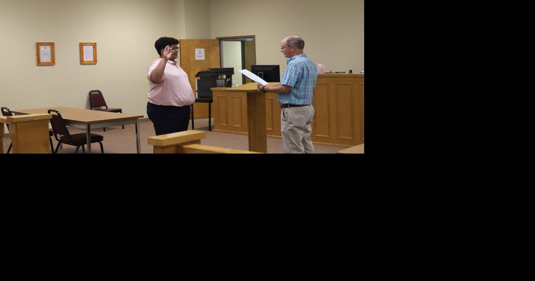 New Justice Court Dep. Clerk Sworn In | Local News ...