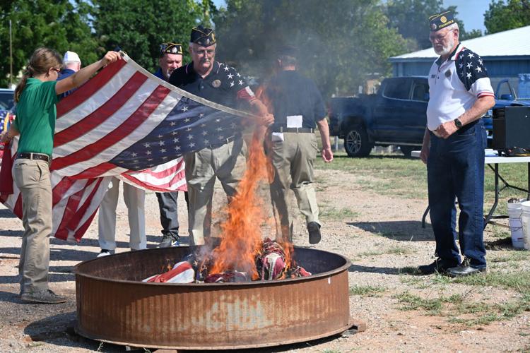 American Legion Post holds flag retirement ceremony | News ...