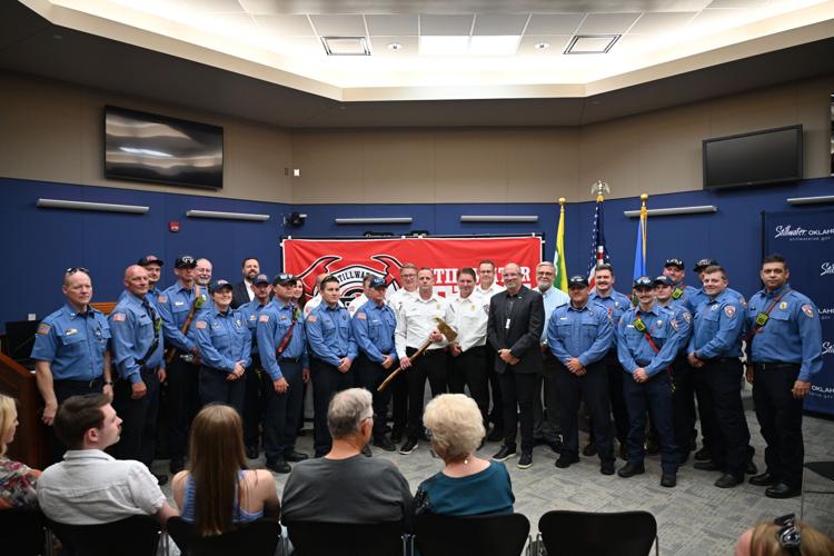 SFD honors Chief Essary at service award ceremony | News | stwnewspress.com