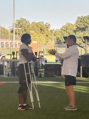 Linebacker Jeff Roberson called on to step up after Nick Martin's ...