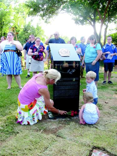 AND, STILL THE WATER RUNS: National band organizations dedicate caboose ...