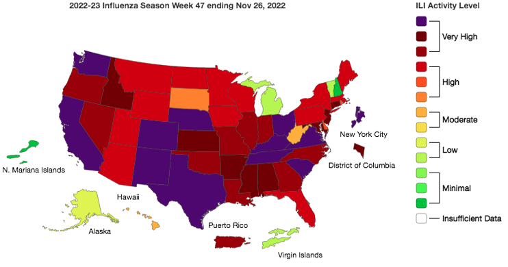 Flu activity level reaches very high in Oklahoma | Covid-19 | stwnewspress.com