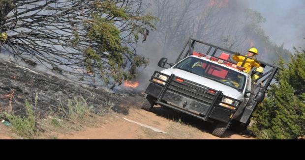 PHOTOS: Firefighters battle wildfire east of Stillwater | Local News ...