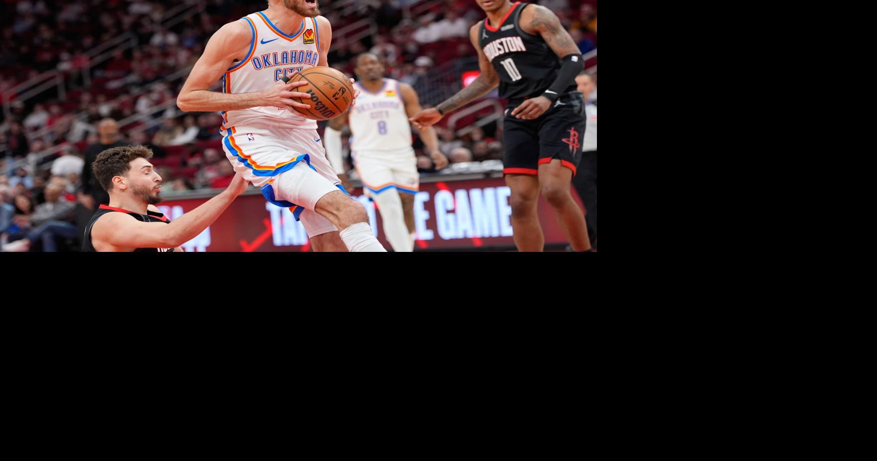 Thunder surge in fourth quarter to defeat Rockets 111-91 | Sports ...