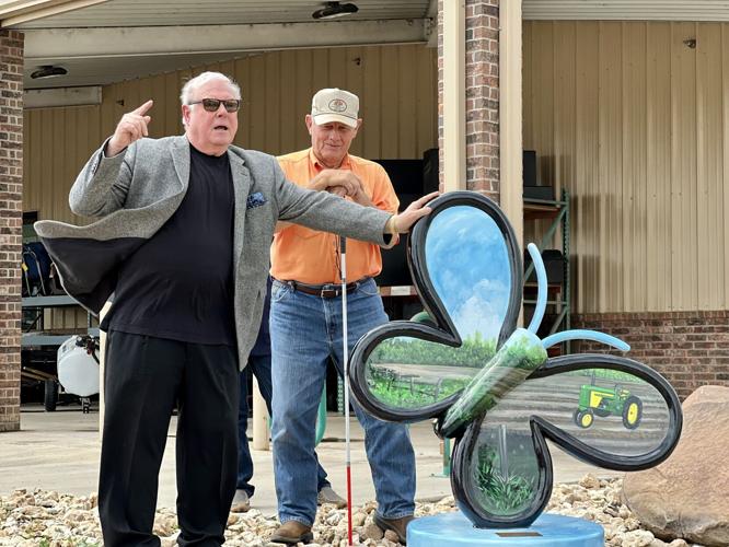 Paying it forward: Breedlove dedicates Wings of Hope butterfly to ...