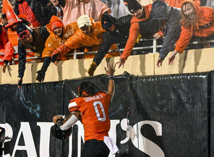 Ollie Gordon's five TDs help OSU win thriller over BYU, advance to Big ...