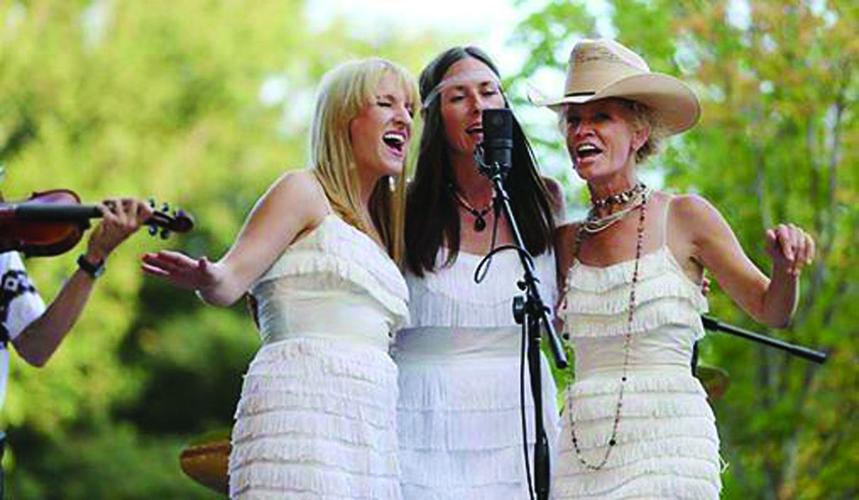 The Cherokee Maidens swing into the Old Church Center Saturday night ...