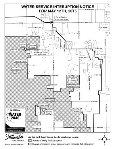 City of Stillwater urges residents to prepare for water shut-off | News ...