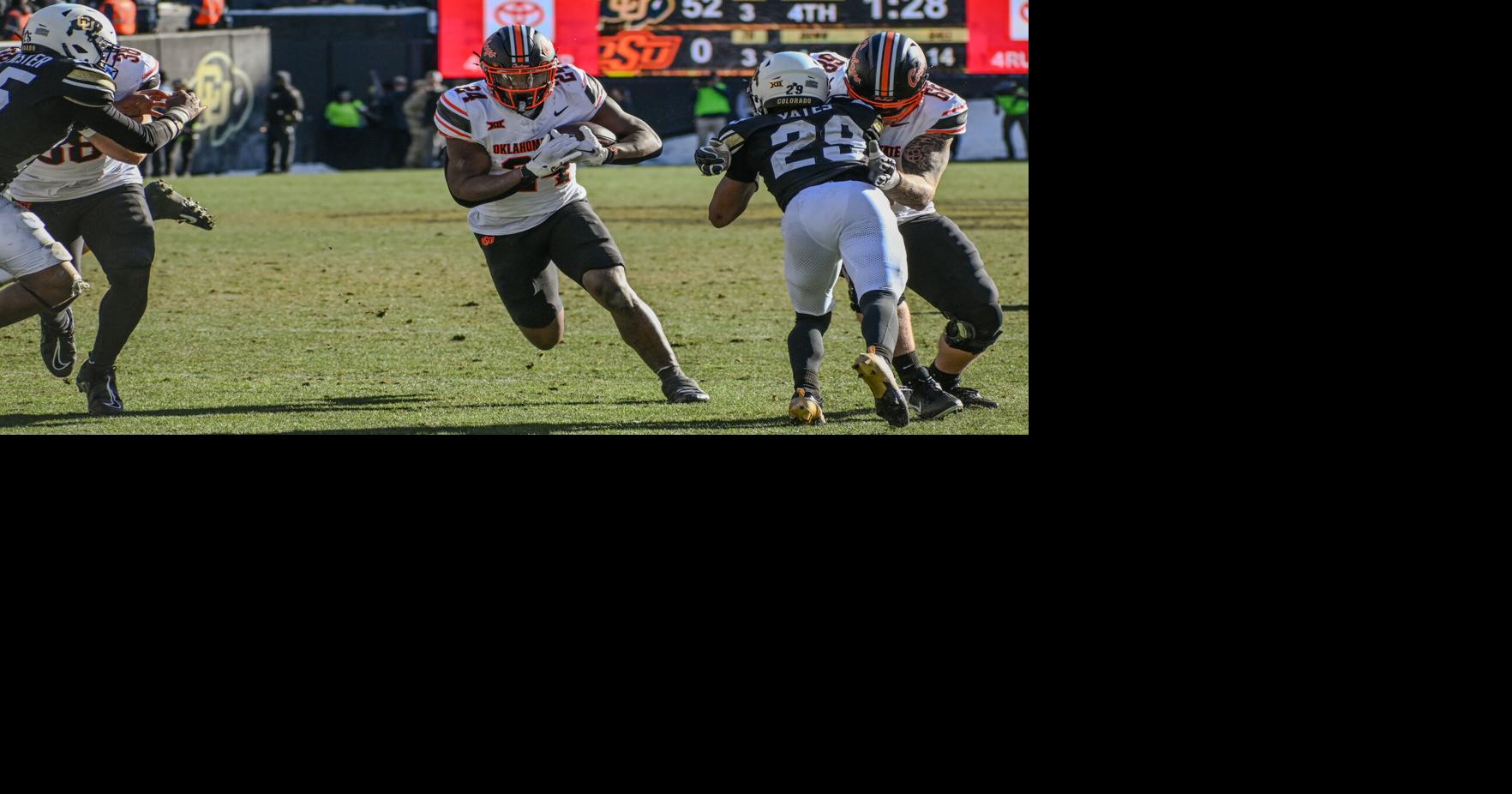 With no Ollie Gordon, OSU running back Trent Howland begins ‘statement ...