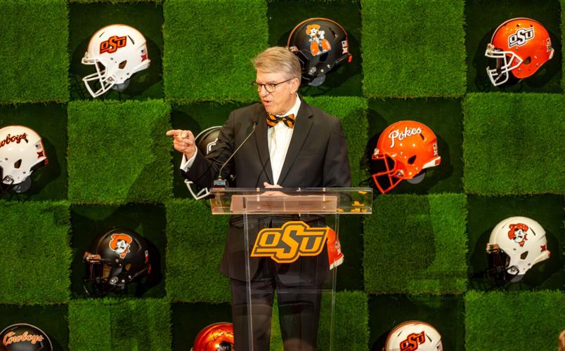 PHOTO GALLERY: Eric Morris introduced as Oklahoma State football's new ...